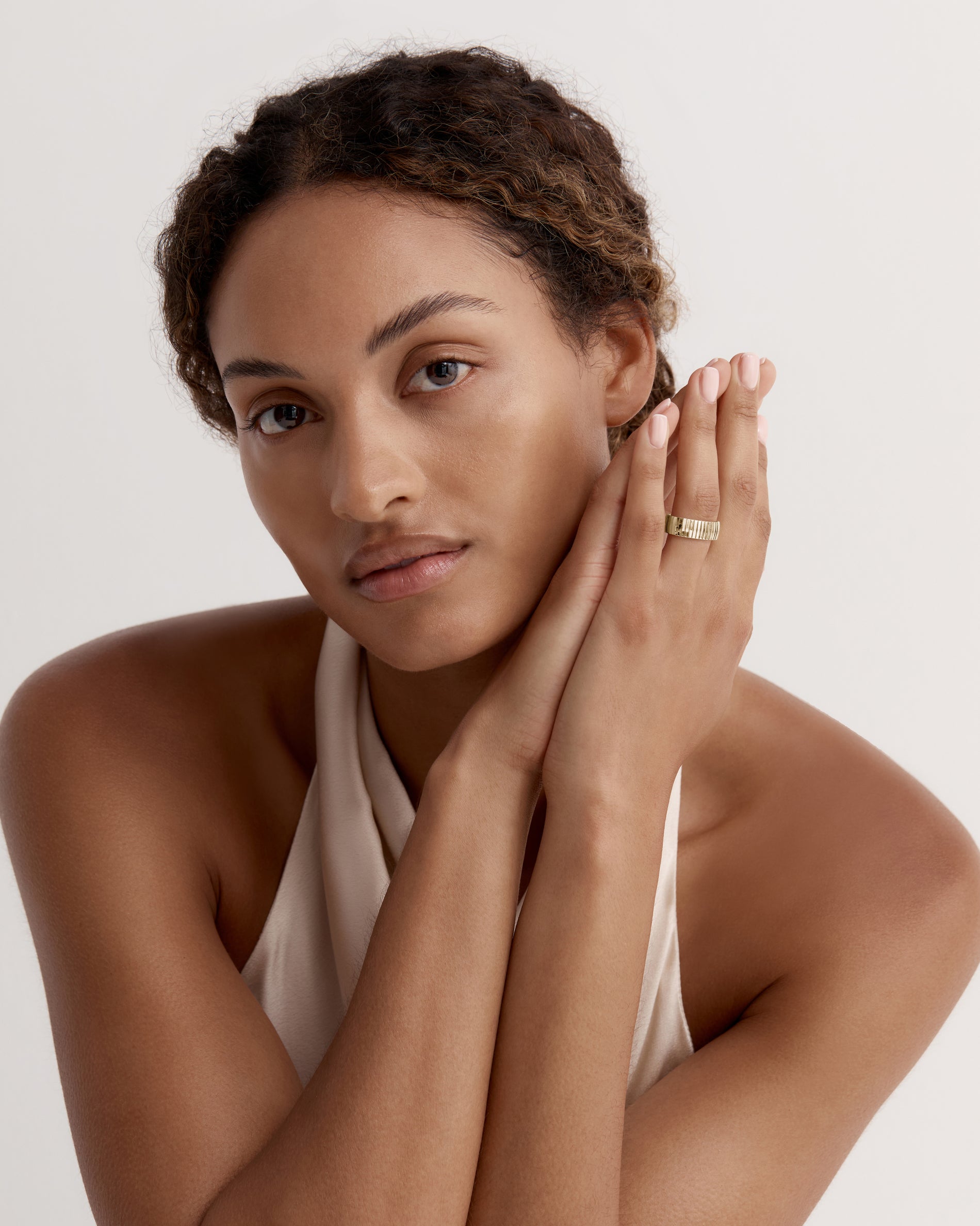 Bold Scale Ring | Yellow Gold | Sarah & Sebastian – SARAH & SEBASTIAN