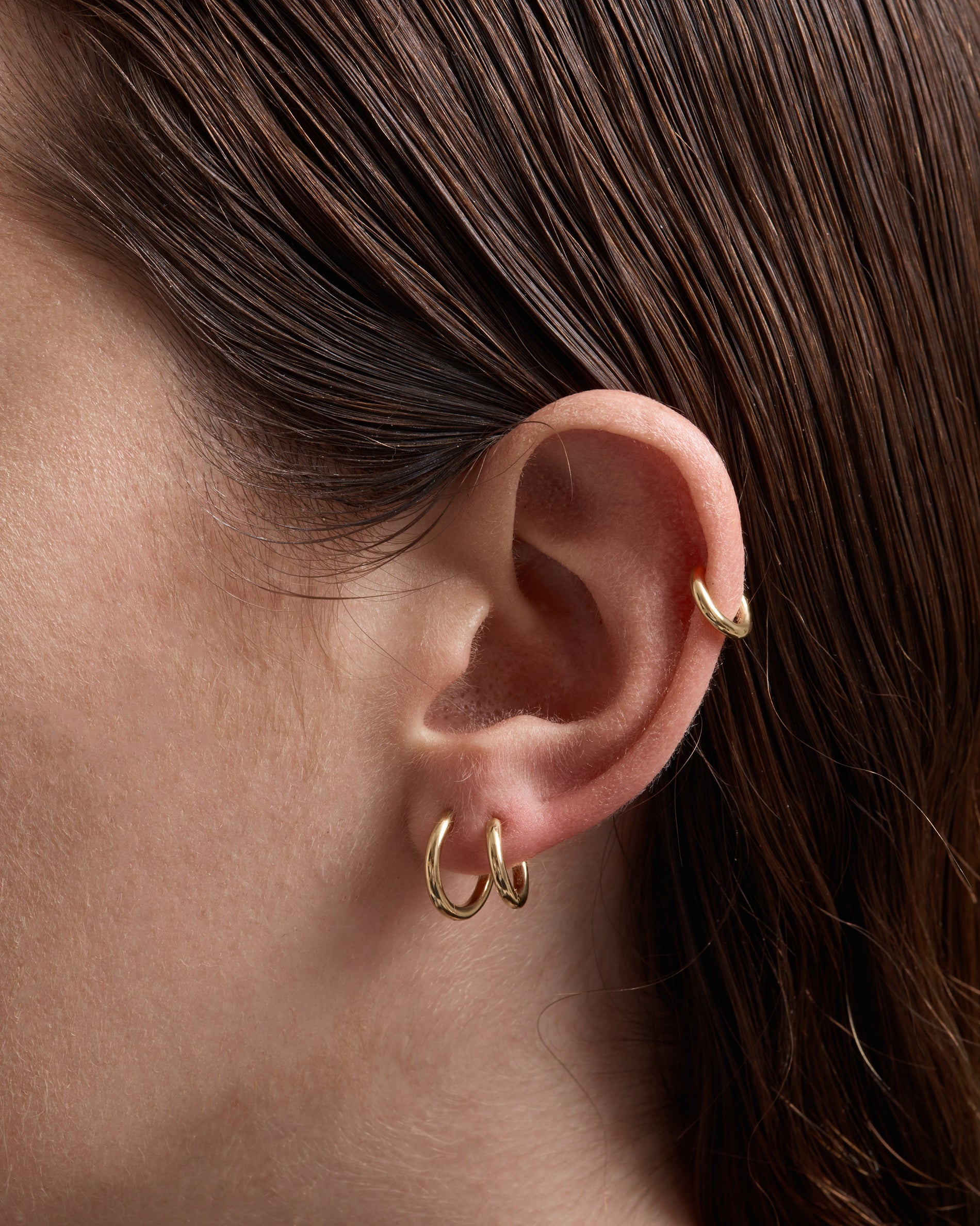 Bold Hoop | Yellow Gold | Sarah & Sebastian – SARAH & SEBASTIAN