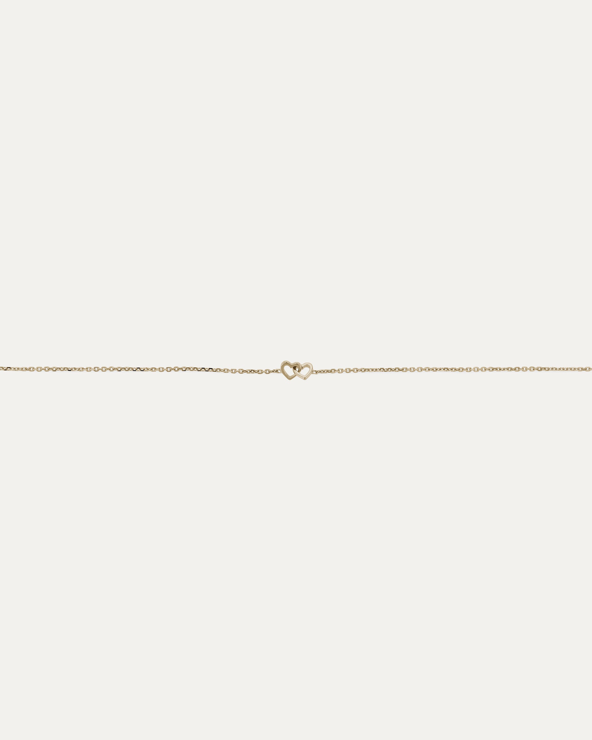 Interlocking Heart Bracelet | Yellow Gold | Sarah & Sebastian – SARAH ...