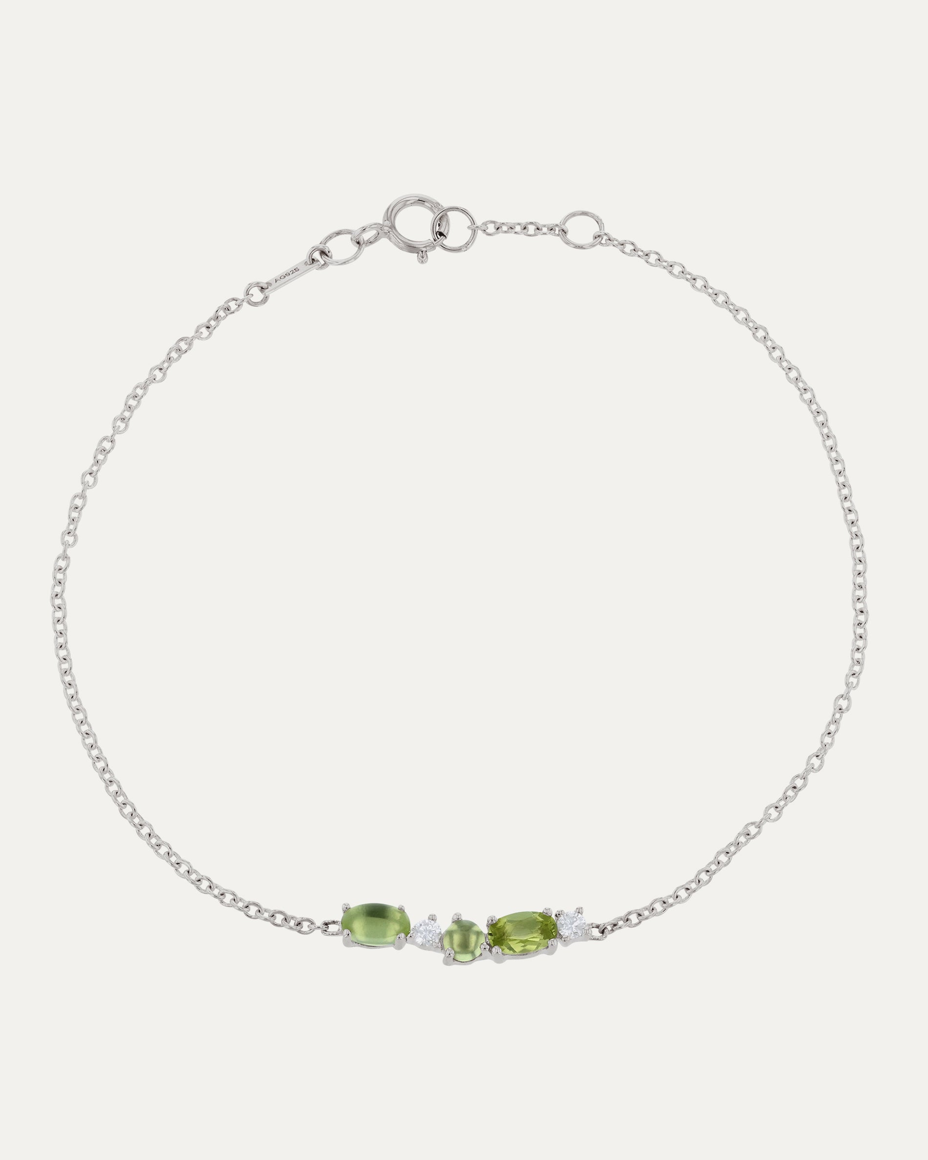 Sand Diamond Bracelet | Sterling Silver | SARAH & SEBASTIAN