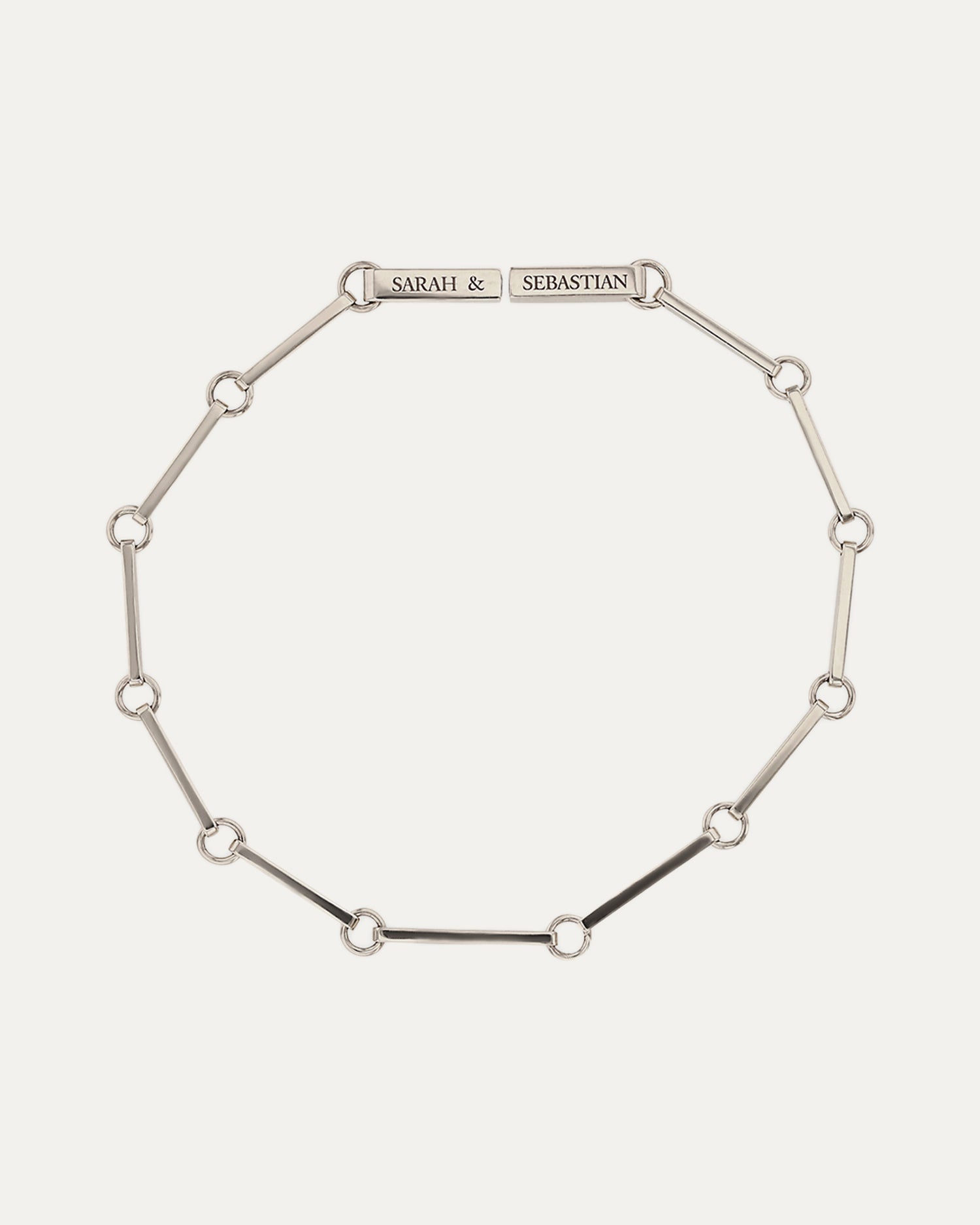 Bar Chain Bracelet | Silver | Sarah & Sebastian – SARAH & SEBASTIAN
