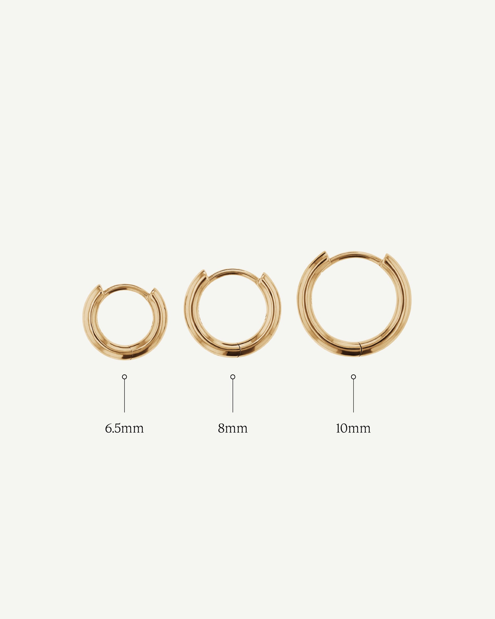 Bold Hoop | Yellow Gold | Sarah & Sebastian – SARAH & SEBASTIAN