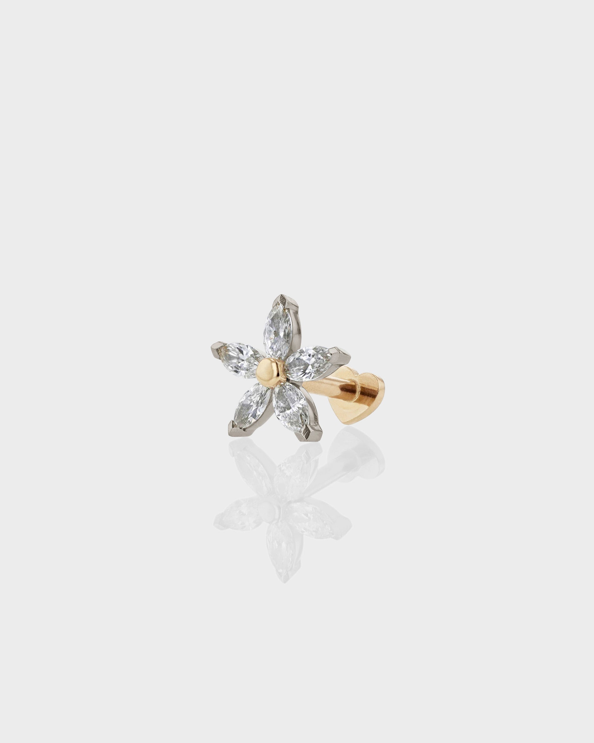 Daisy Cartilage Earring | Yellow Gold | Sarah & Sebastian – SARAH ...