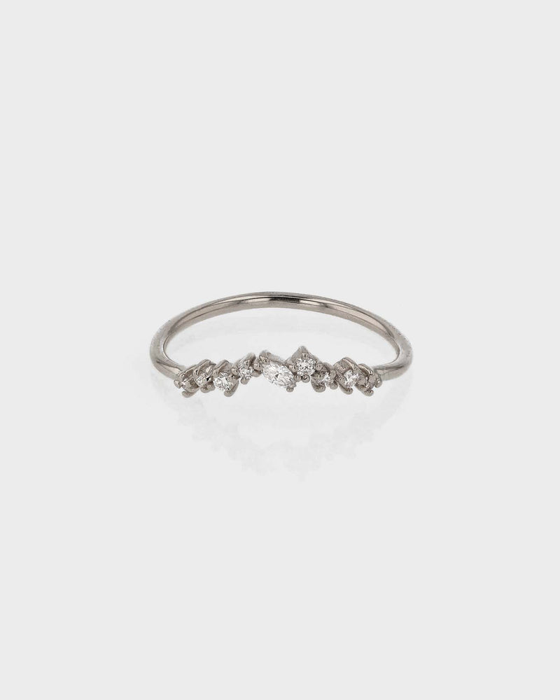Fine Gossamer Diamond Ring Platinum | Sarah & Sebastian – SARAH & SEBASTIAN