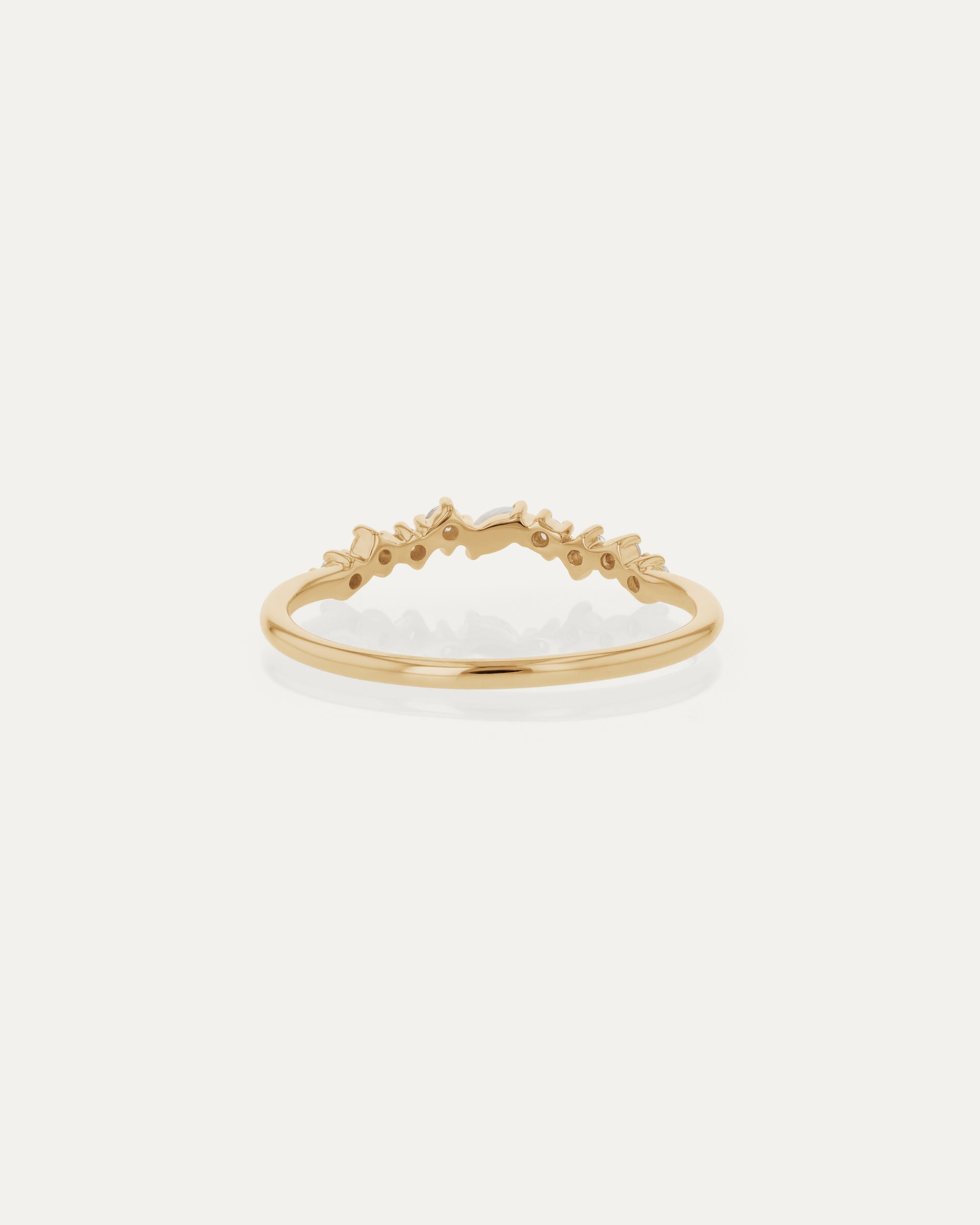 Fine Gossamer Diamond Ring Yellow Gold | Sarah & Sebastian – SARAH ...