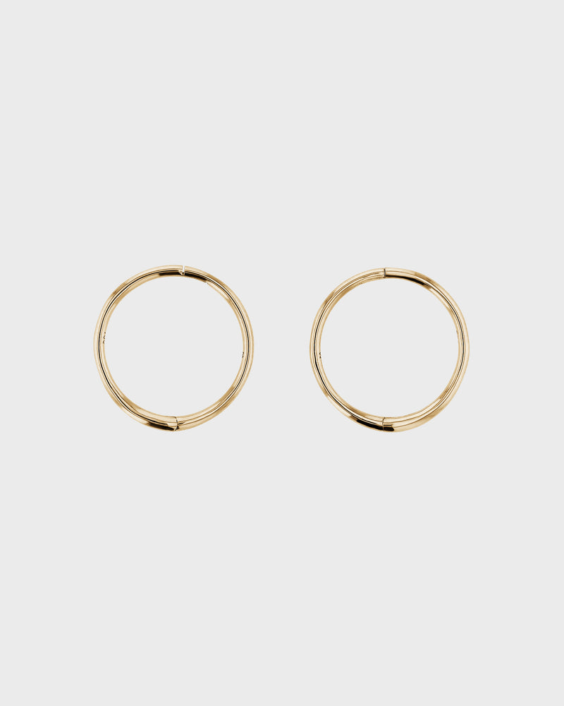 Fine Yellow Gold Hoop Earrings | Buy Now | SARAH & SEBASTIAN