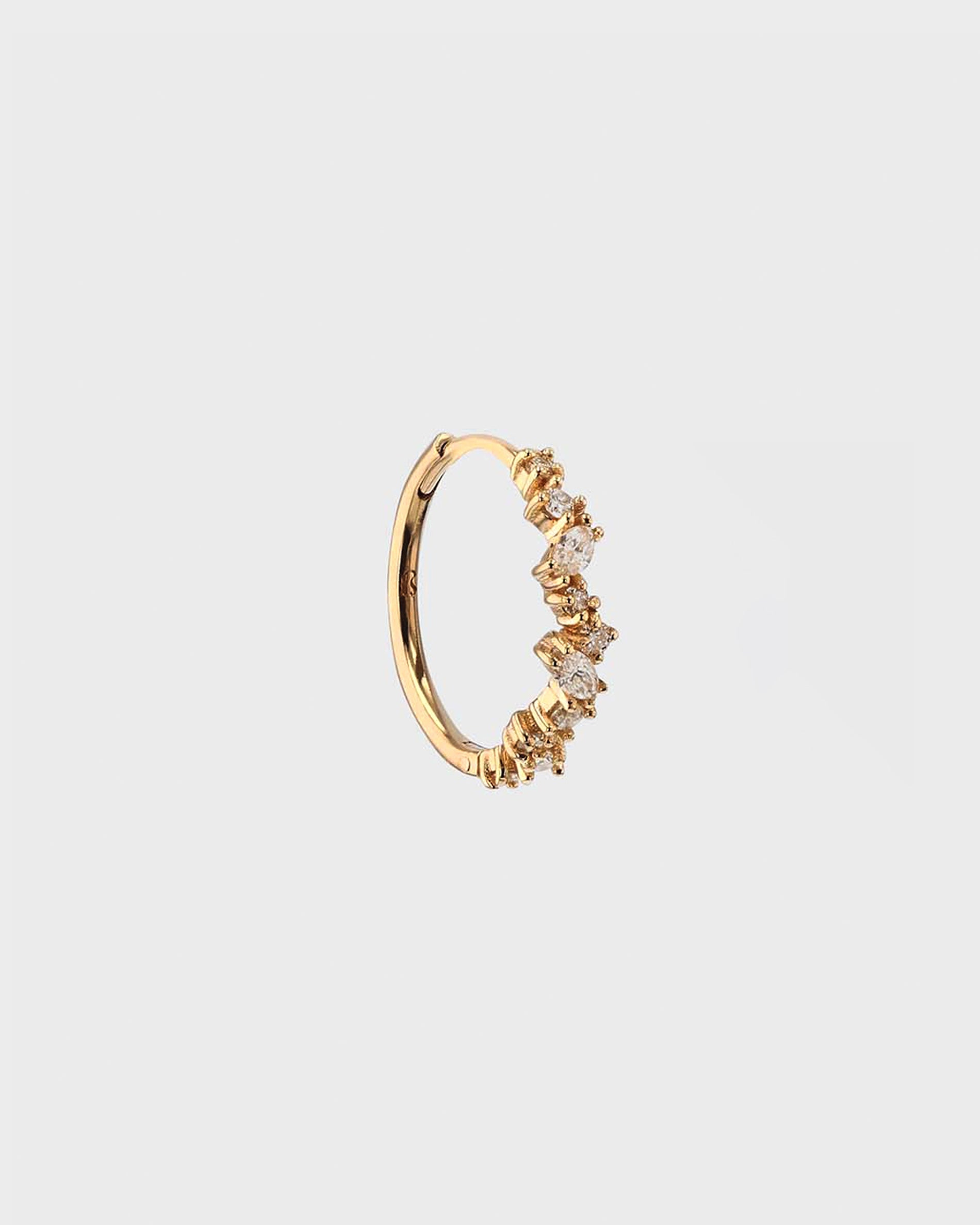 Gossamer Hoop | Yellow Gold | Sarah & Sebastian – SARAH & SEBASTIAN