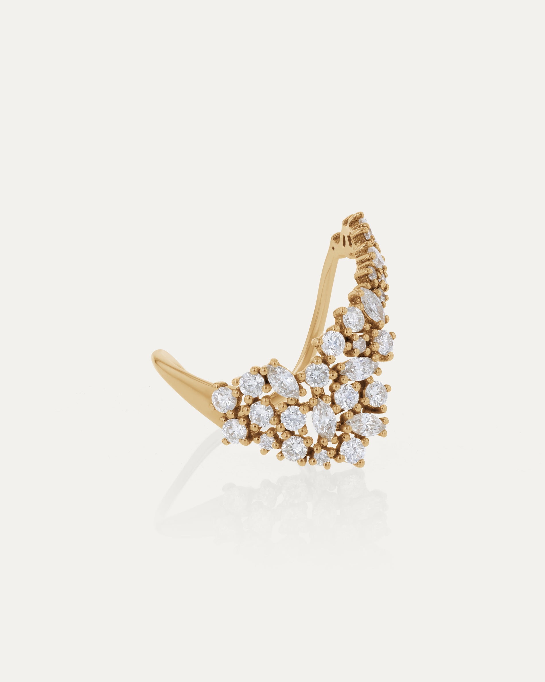 Gossamer Diamond Ring Yellow Gold | Sarah & Sebastian – SARAH & SEBASTIAN
