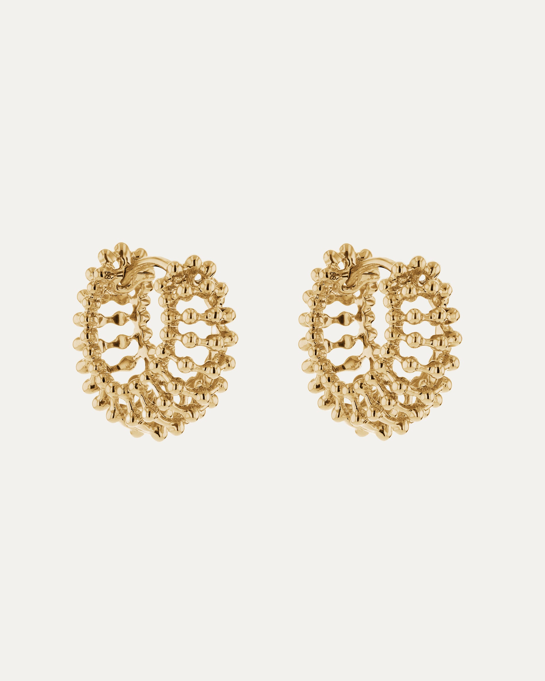 Medusa Hoops | Solid 18k Gold | Sarah & Sebastian – SARAH & SEBASTIAN