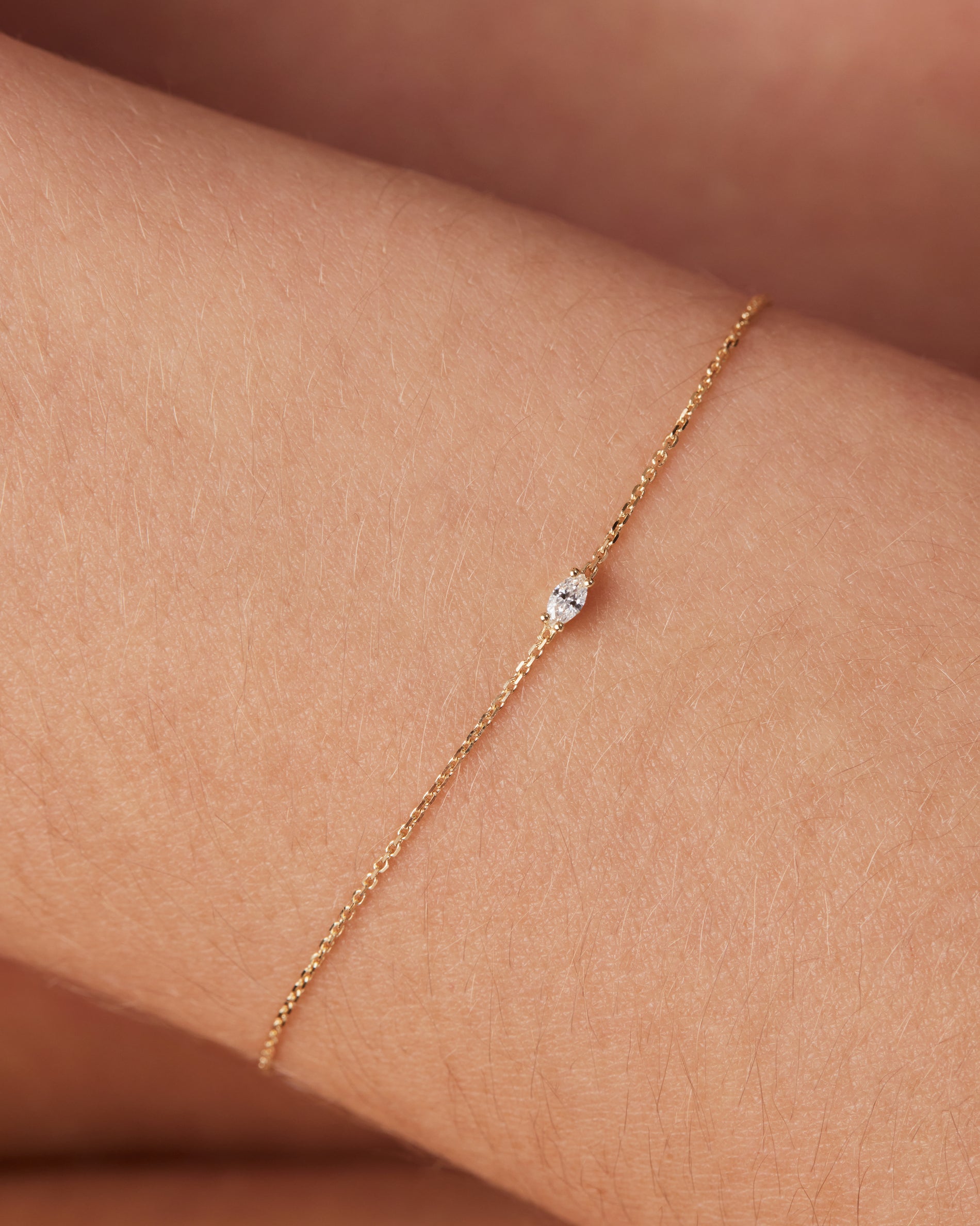 Marquise Diamond Soldered Chain – SARAH & SEBASTIAN