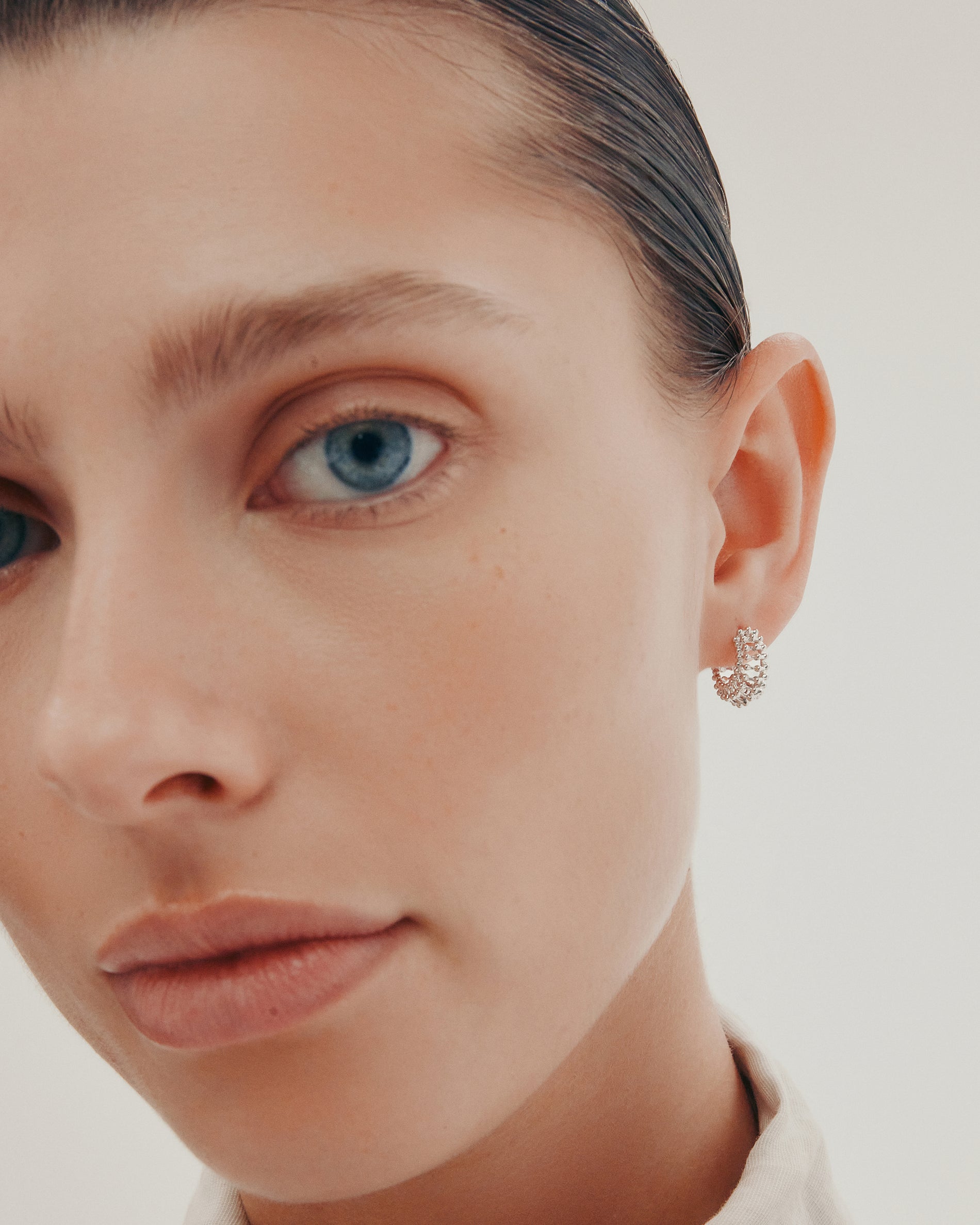 Medusa Hoops | Sterling Silver | Sarah & Sebastian – SARAH & SEBASTIAN