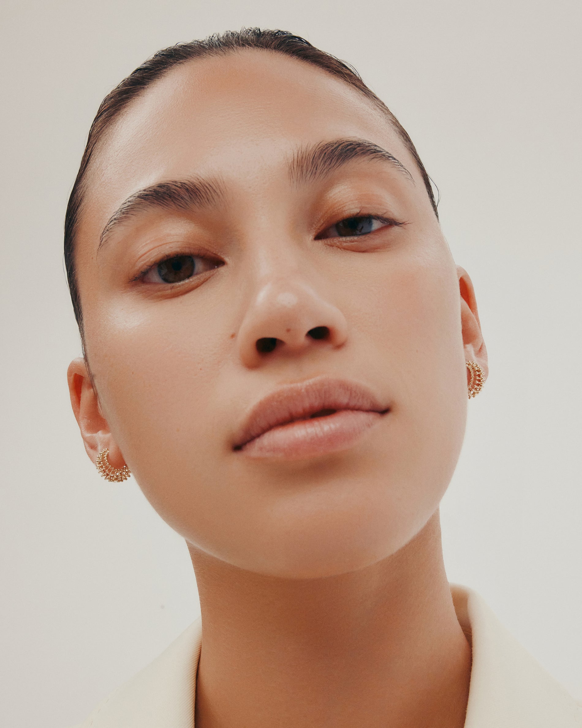 Medusa Hoops | Solid 18k Gold | Sarah & Sebastian – SARAH & SEBASTIAN