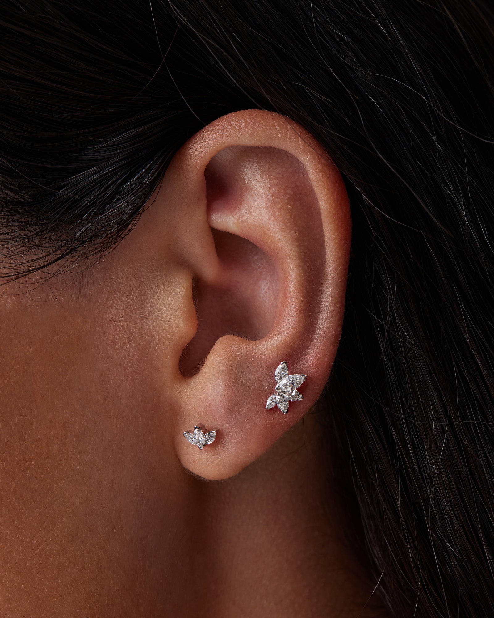 diamond tragus piercing