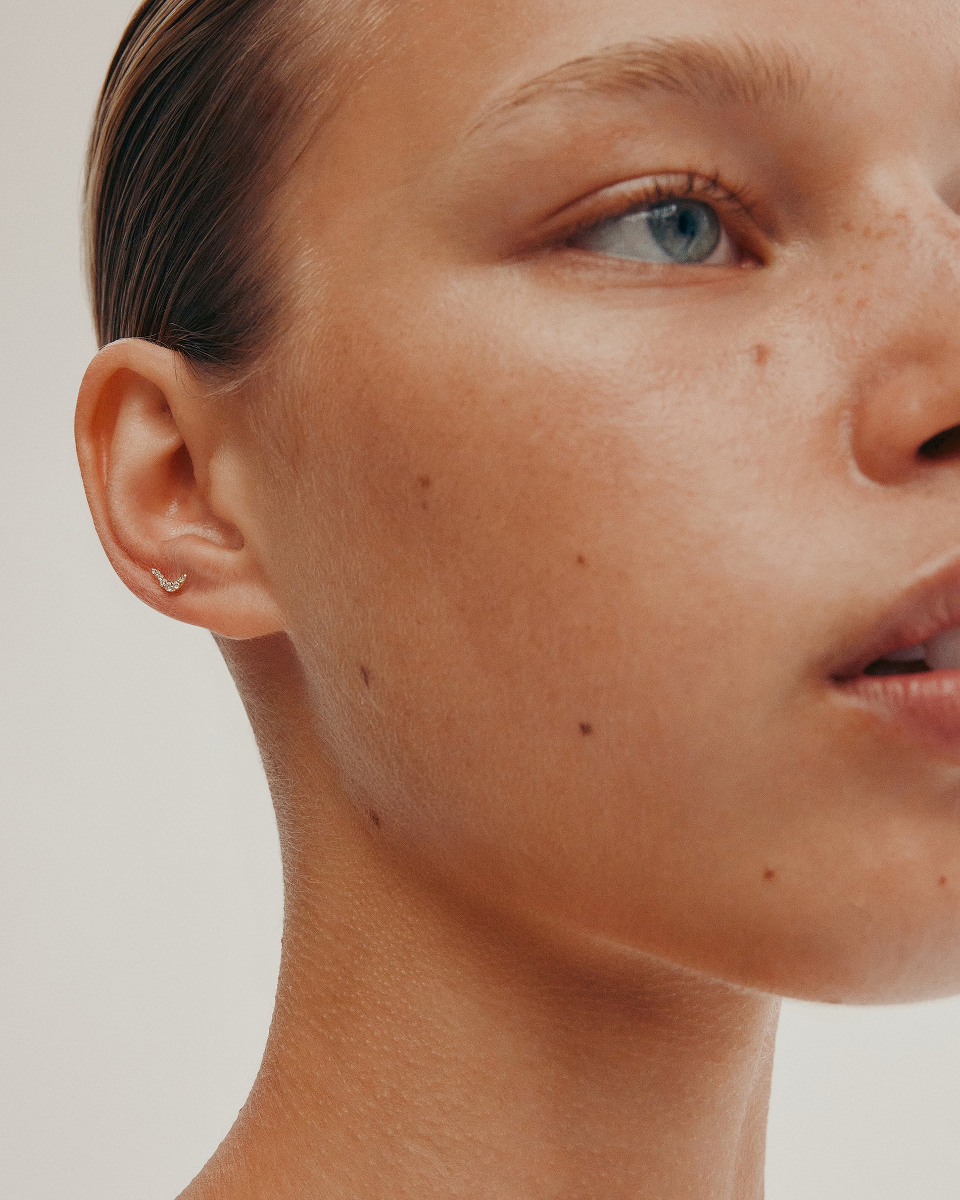 Wavecrest Cartilage Earring | Solid 18k Yellow Gold | Sarah & Sebastian ...