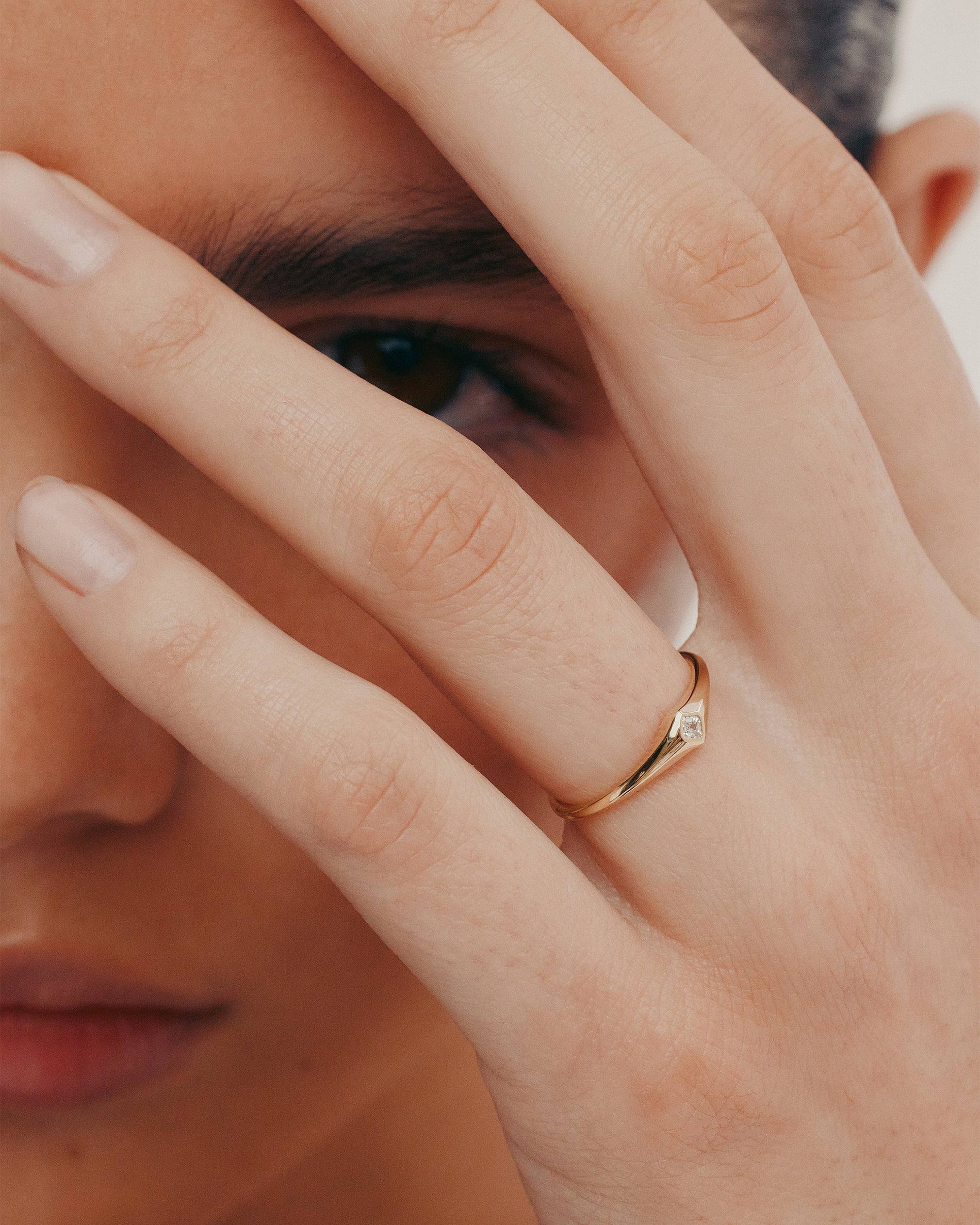 Zenith Ring | 18K Yellow Gold | Sarah & Sebastian – SARAH & SEBASTIAN