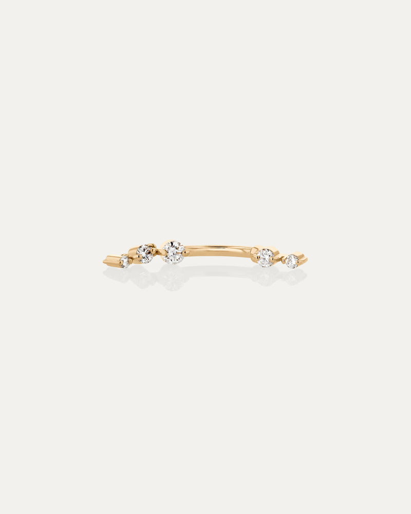 Urchin Rook Threadless Earring | Yellow Gold | Sarah & Sebastian ...
