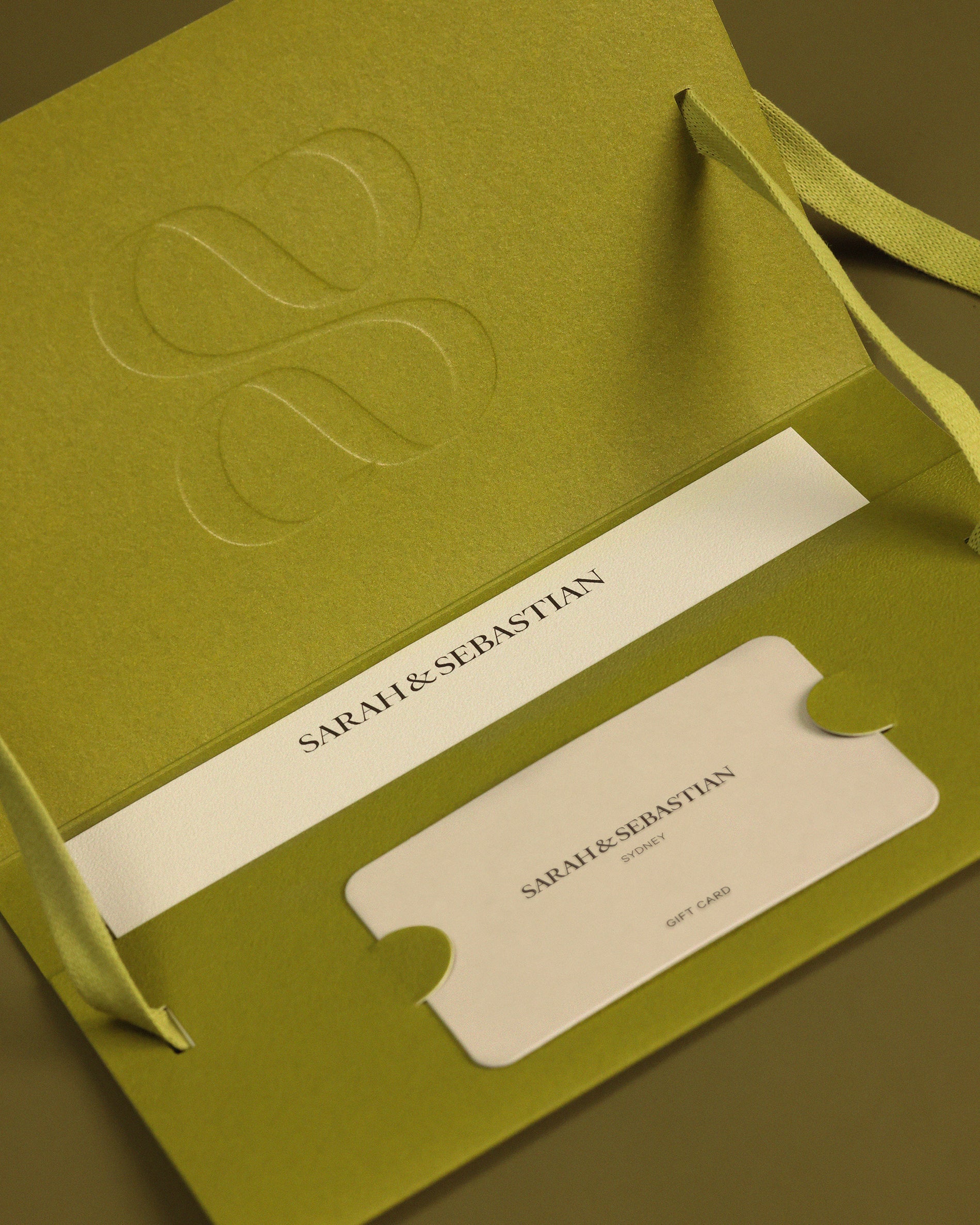 SOLDERED™ Experience Physical Gift Card – SARAH & SEBASTIAN