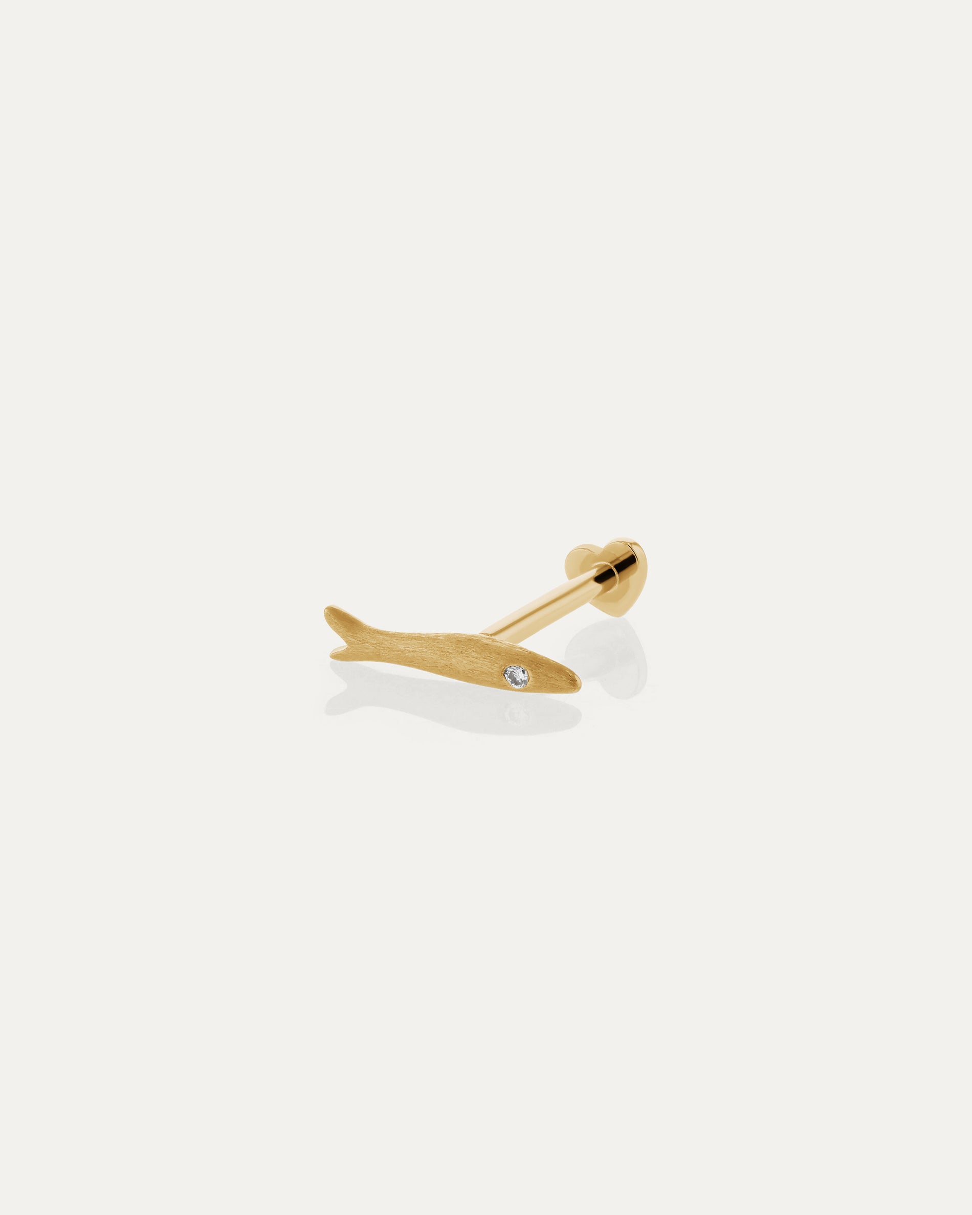 Sardine Cartilage Earring | Solid 18k Gold | Sarah & Sebastian – SARAH ...