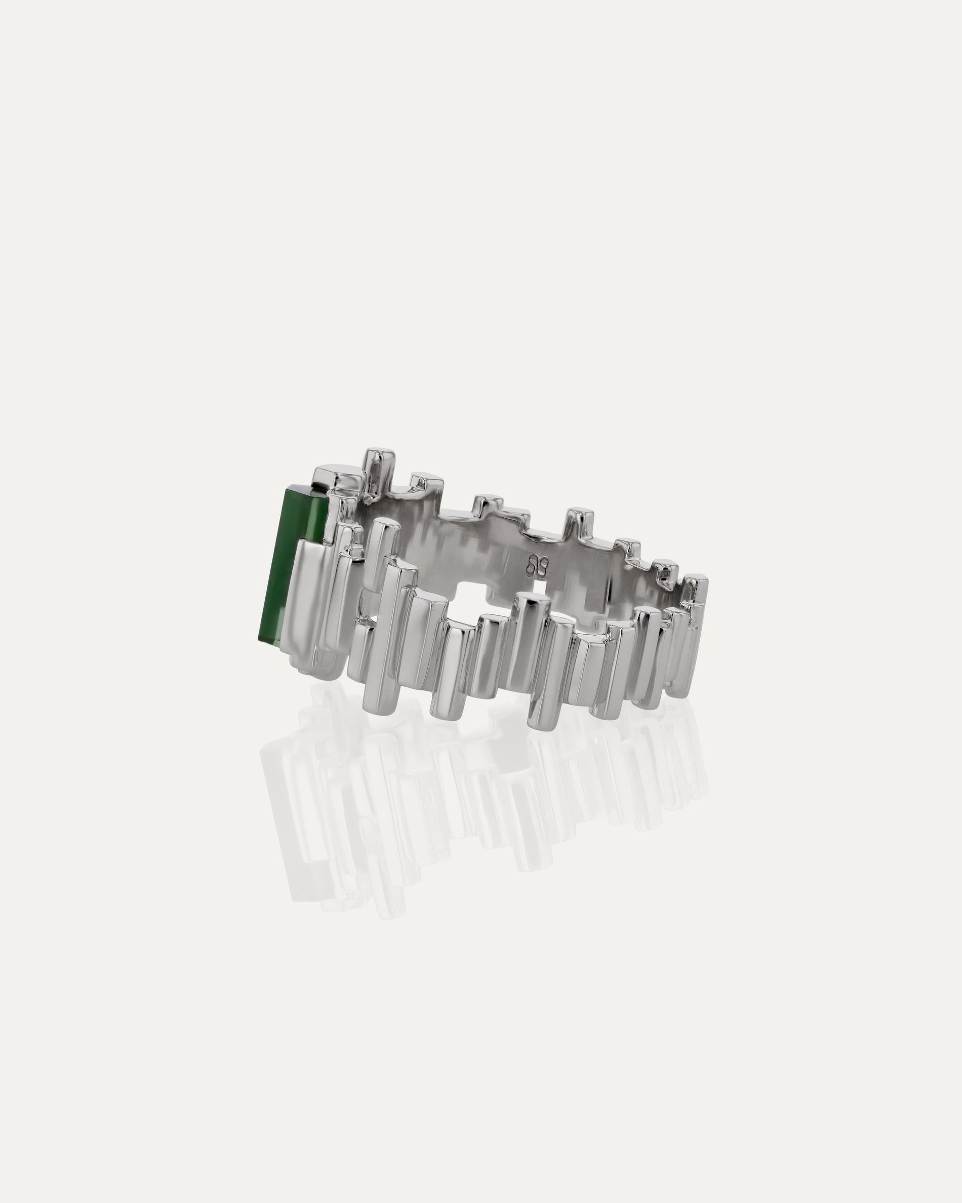 Tourmaline Pillar Ring | Silver | Sarah & Sebastian – SARAH & SEBASTIAN