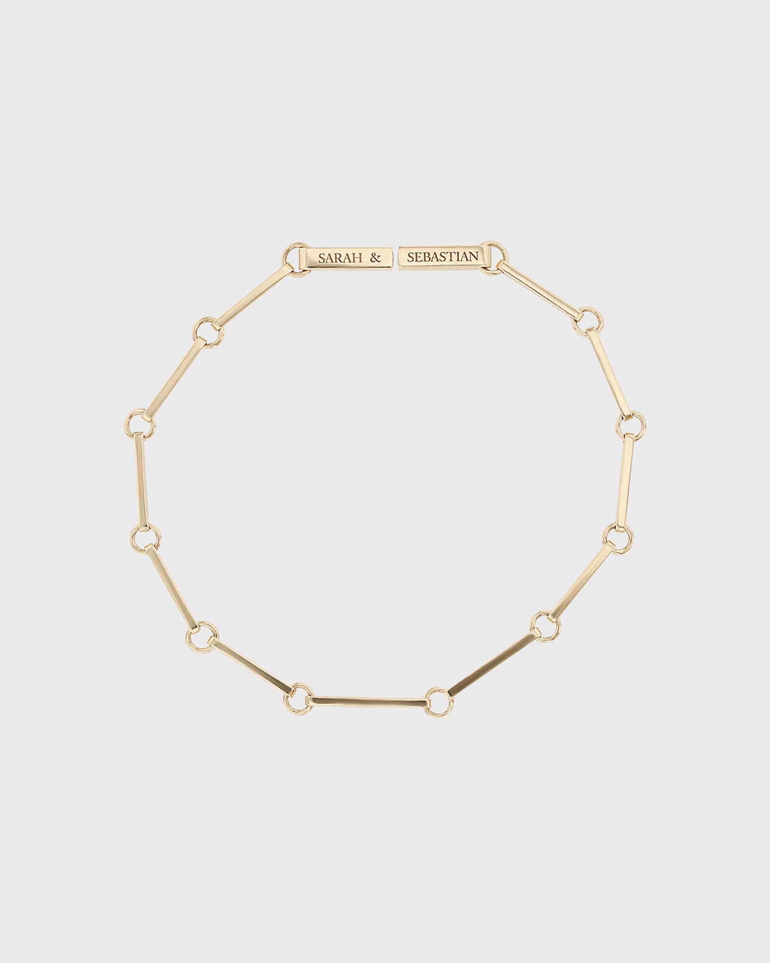 Bar Chain Bracelet – SARAH & SEBASTIAN