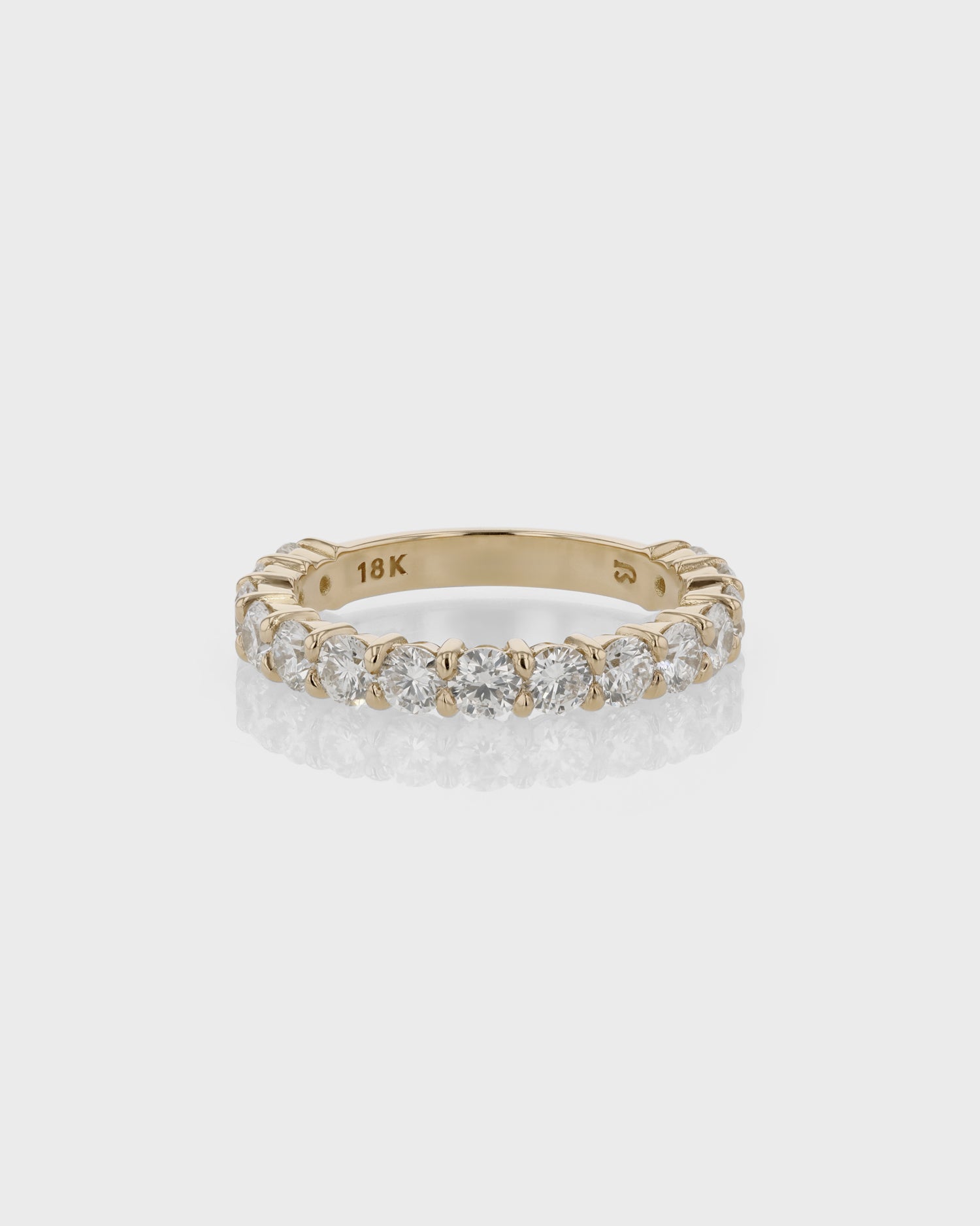 Eternity Diamond III Ring Yellow Gold | Sarah & Sebastian – SARAH ...