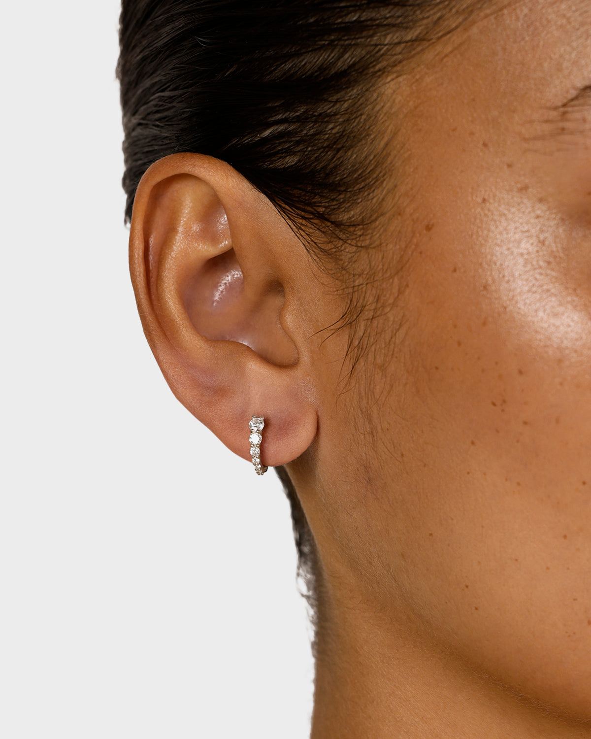 Ouroboros Diamond Hoop – SARAH & SEBASTIAN