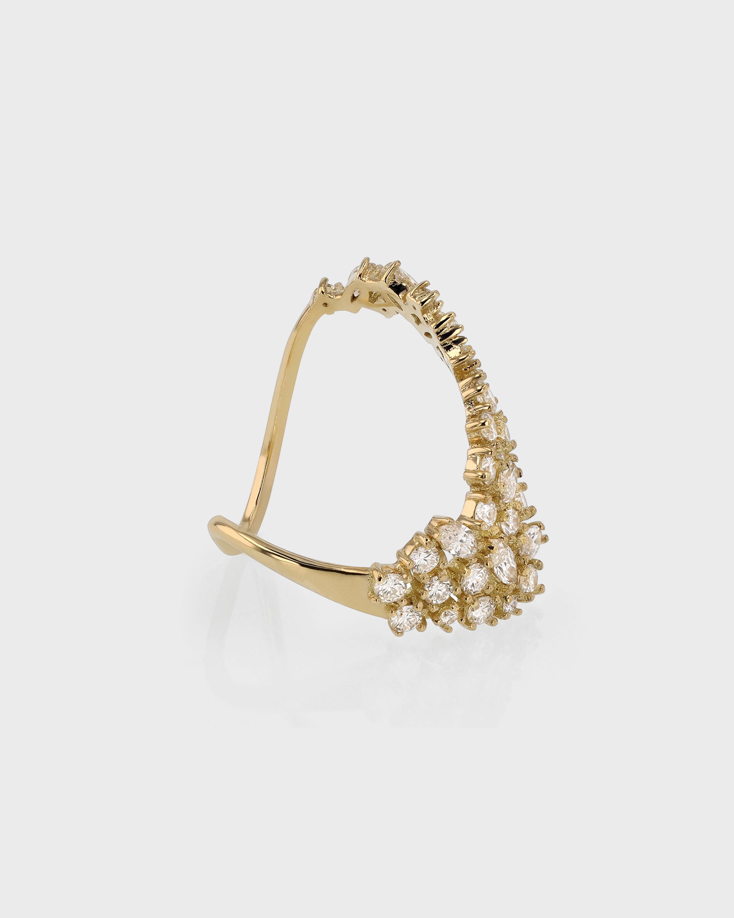 Gossamer Diamond Ring Yellow Gold | Sarah & Sebastian – SARAH & SEBASTIAN